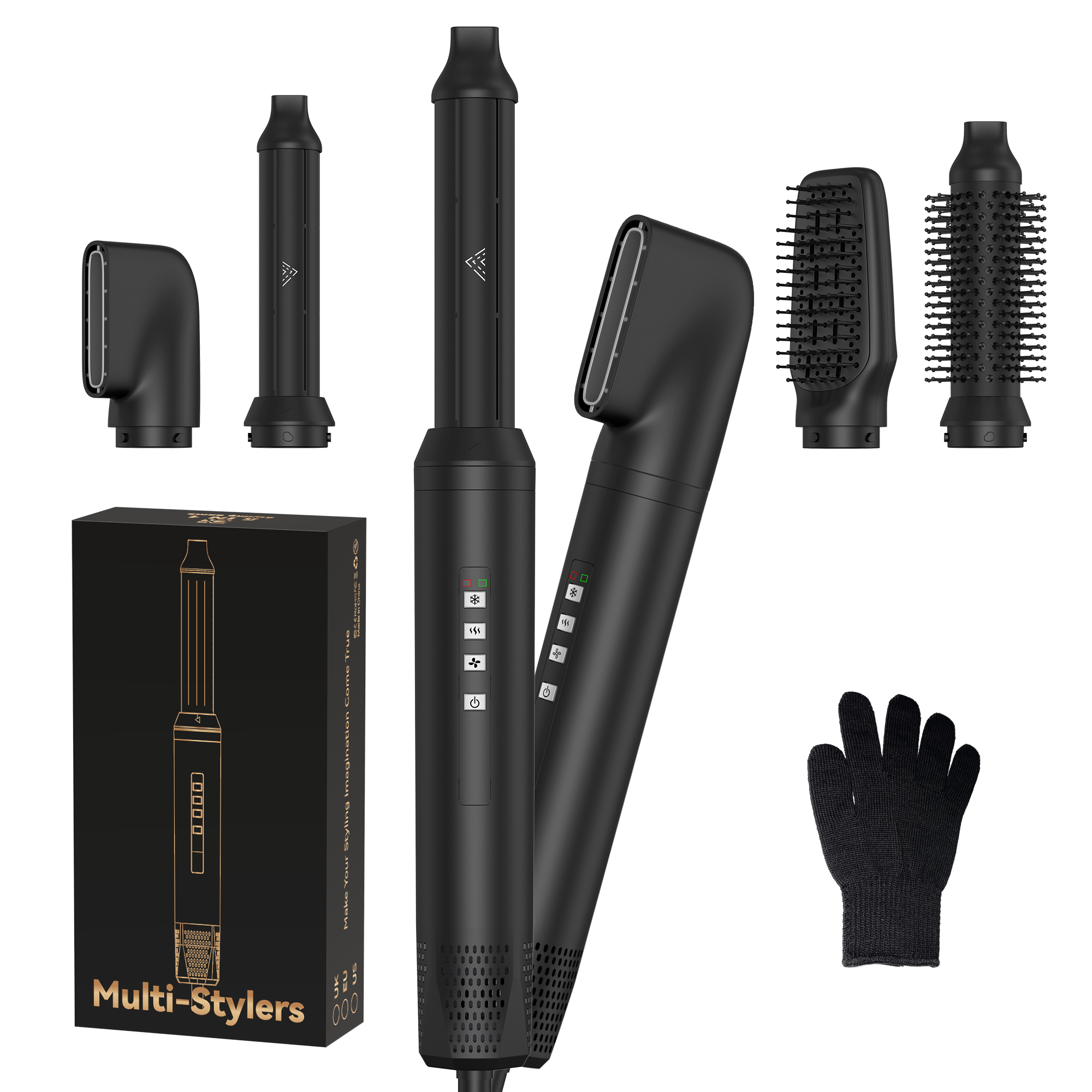 Multistyler 5-in-1-Haartrockner, Styler, Lockensta... – Grandado