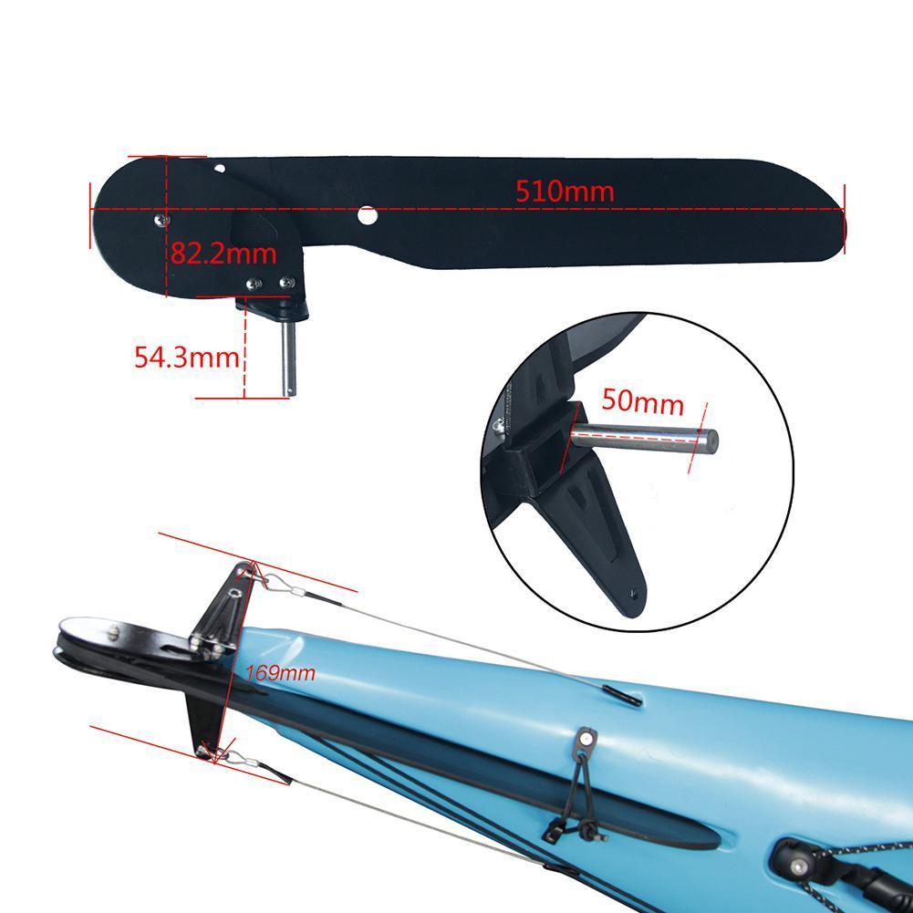 Alloy Canoe Kayak Boat Tail Kayak Rudder Direction... – Grandado