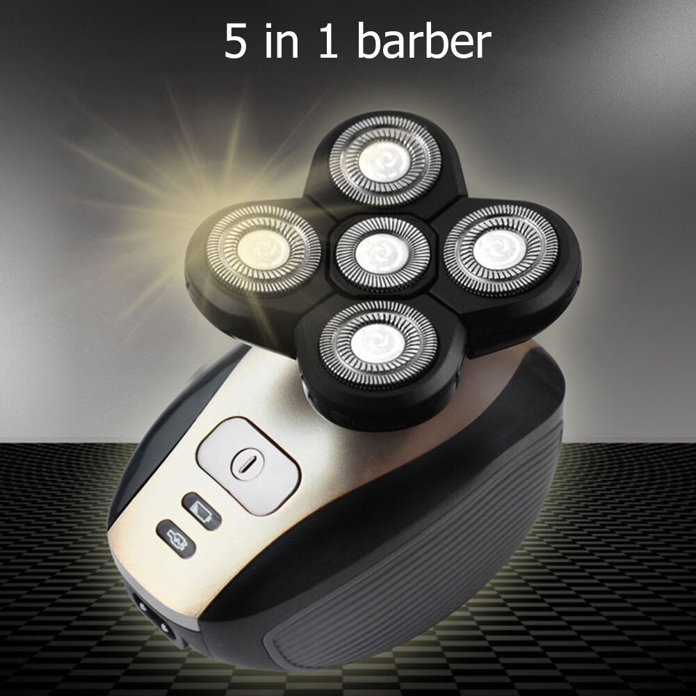 5 in 1 4D Rechargeable Electric Shaver Five Floati... – Grandado