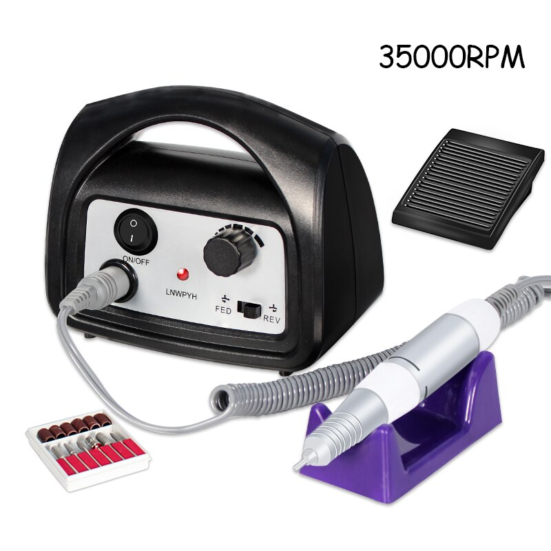 Electric Nail Drill Machine 35000RPM With Speed Di... – Grandado