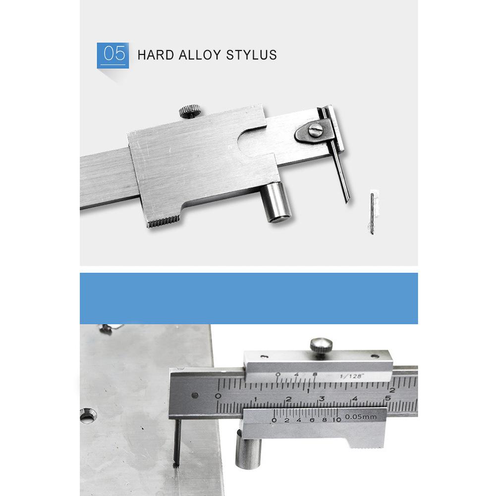 200mm Measure Scale Ruler 0.05mm Accurate Parallel... – Grandado