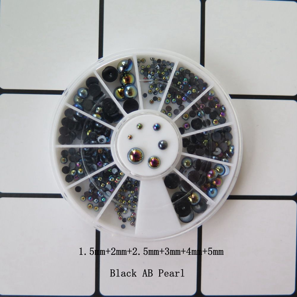 1pc Retail Different Half-Pearls Wheel Flower Pear... – Grandado