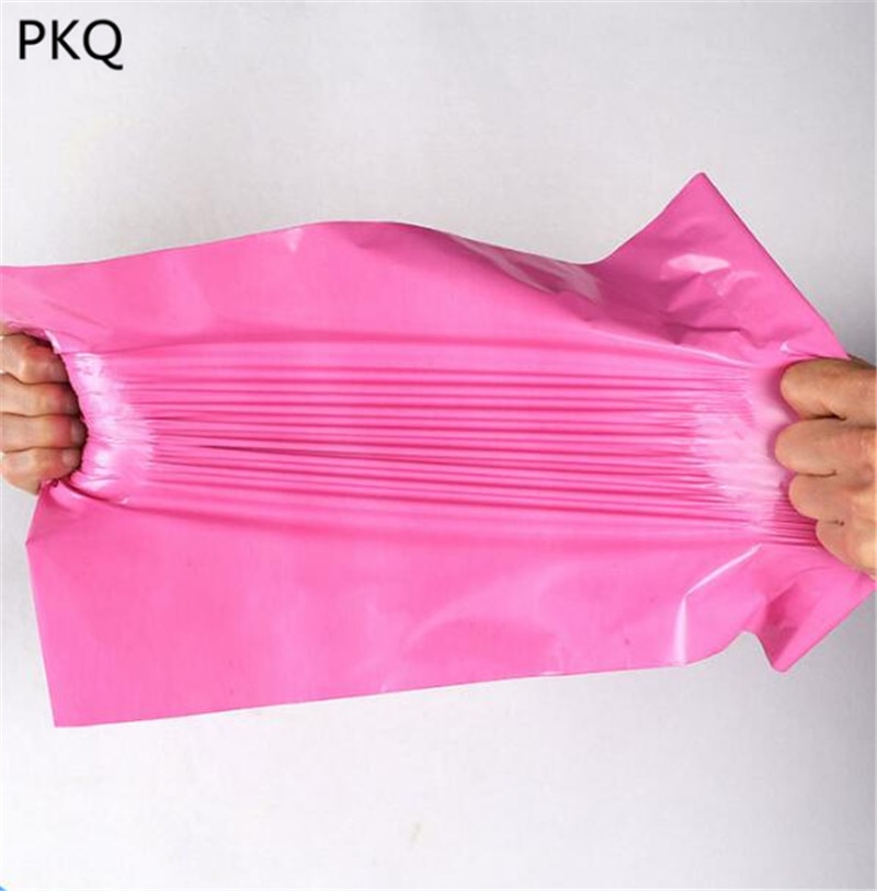 10pcs Pink Adhesive Courier Packaging Bag Poly Exp... – Grandado