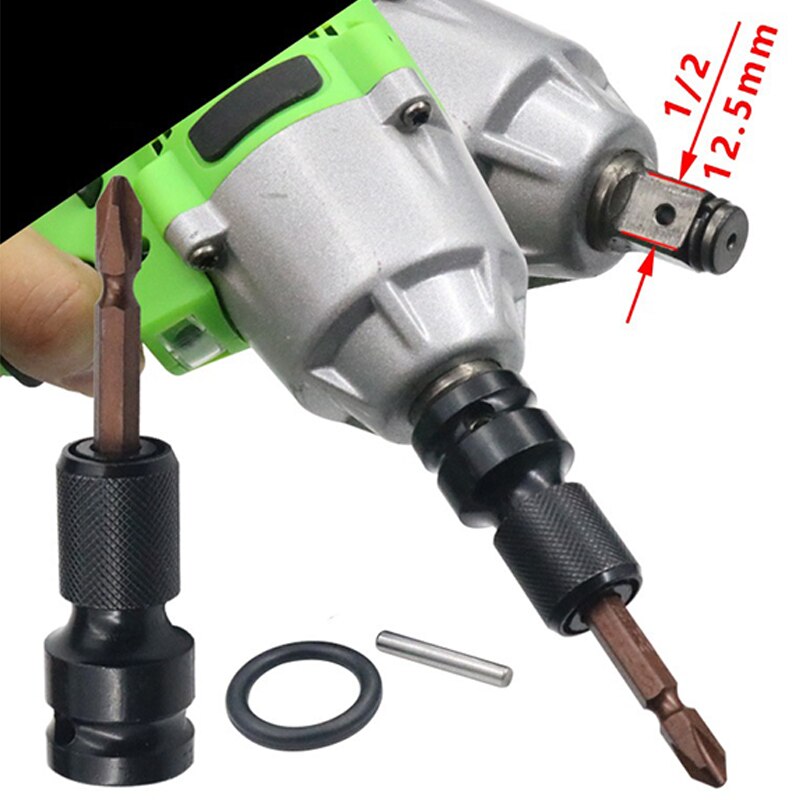 Quick Release 1/2-Inch Square Drive to 1/4-Inch He... – Grandado