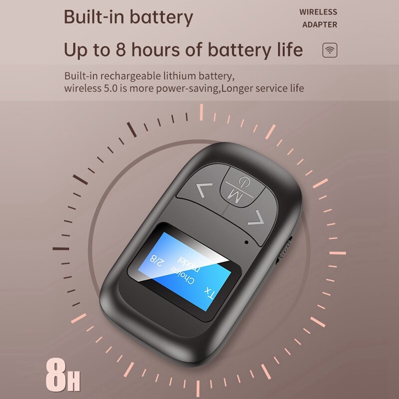 5.0 Bluetooth Adapter LED Sn Wireless o Transmitte... – Grandado