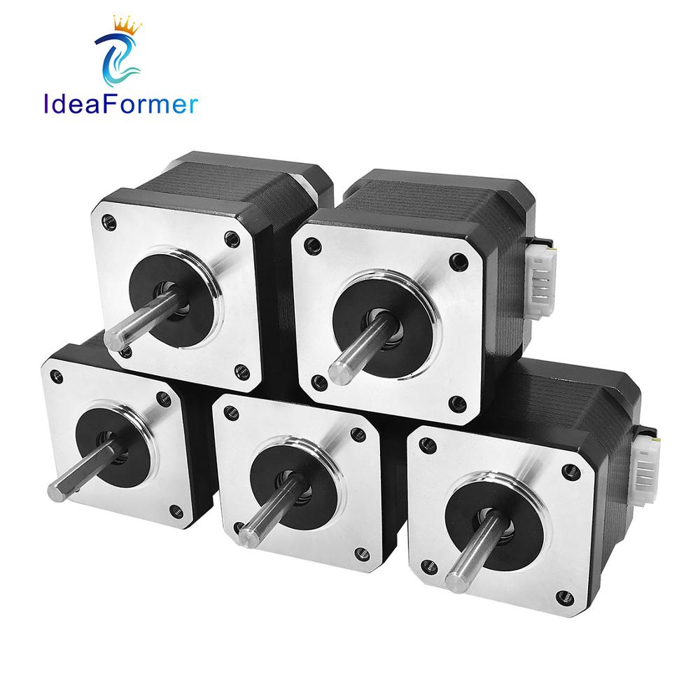 5Pcs Nema 17 Stepper Motor 40mm Height 1.5A 12V 1.... – Vicedeal
