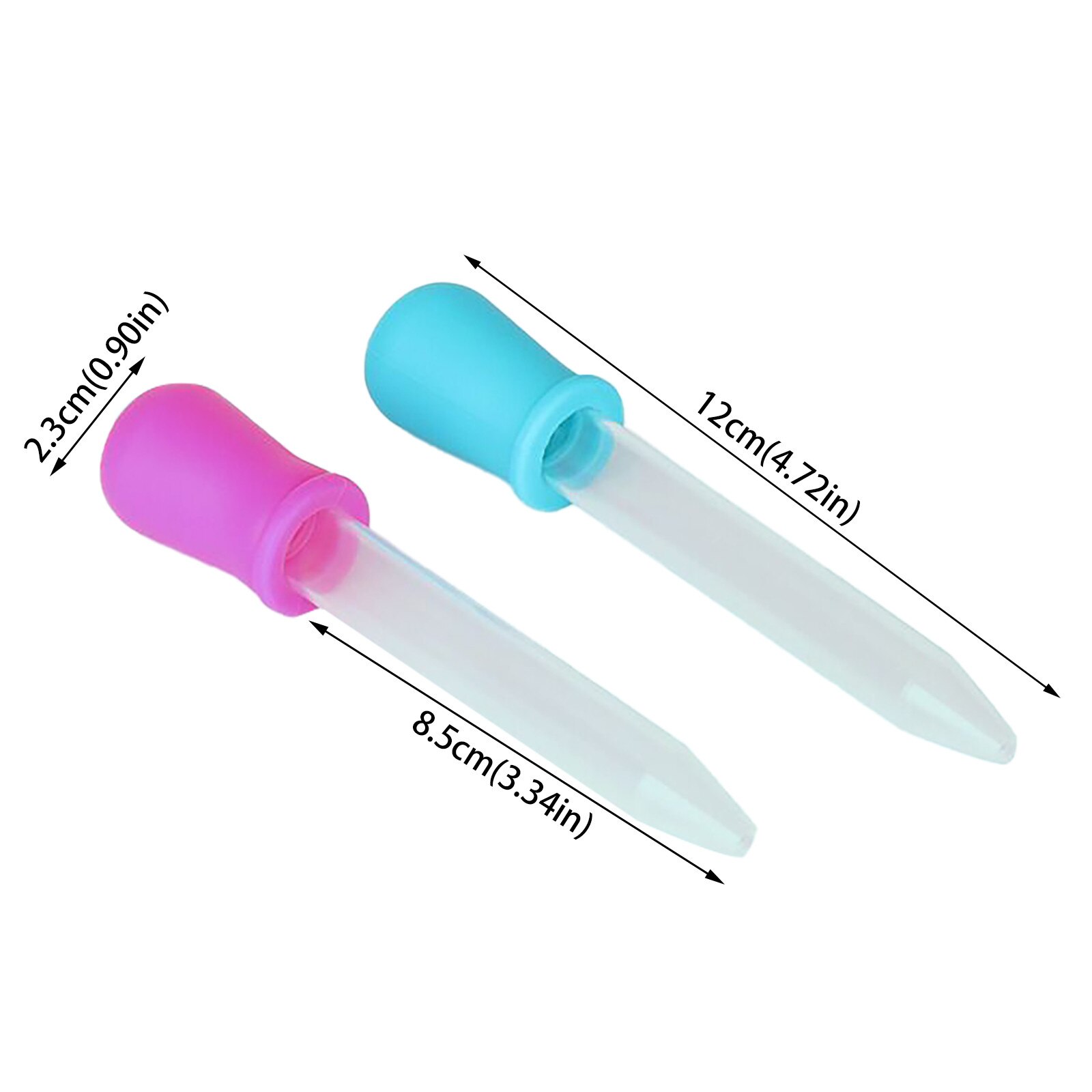 11Pcs 5ML Small Silicone Plastic Pipette Dropper F... – Grandado