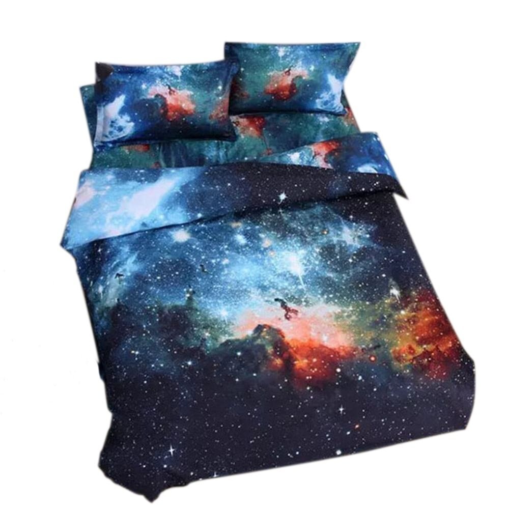 Arrivals 3 Piece Set Box Stitched Galaxy DUVET SET... – Grandado