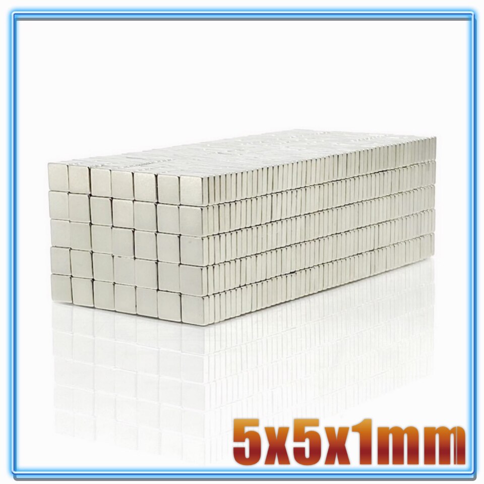 20-200 st / lot magnet 5 x 5 x 1 5 x 5 x 2 n35 sta... – Vicedeal