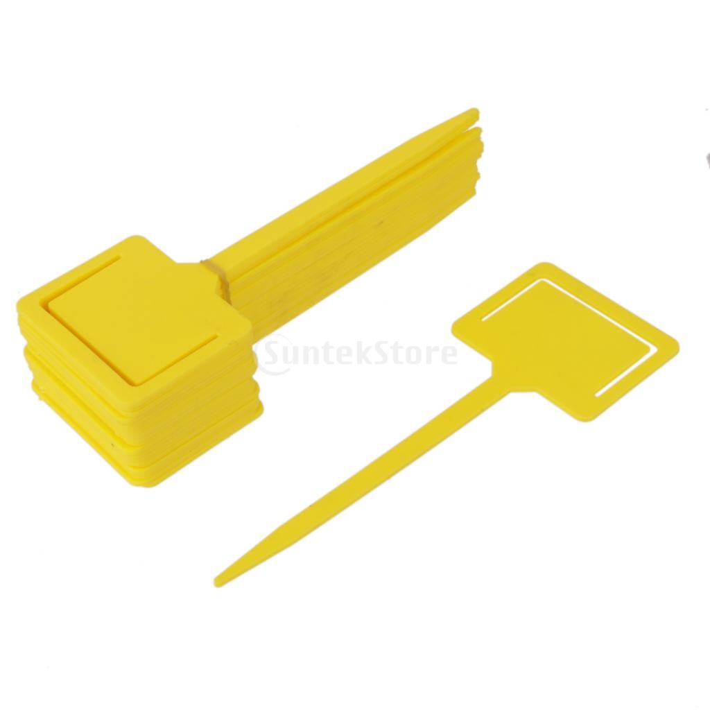 20x Plastic Tags Markers Tuin Zaad Pakket Plant Bl... – Vicedeal