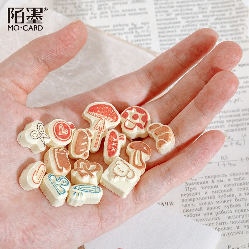 Vintage Cute forest animal plants decoration stamp... – Vicedeal