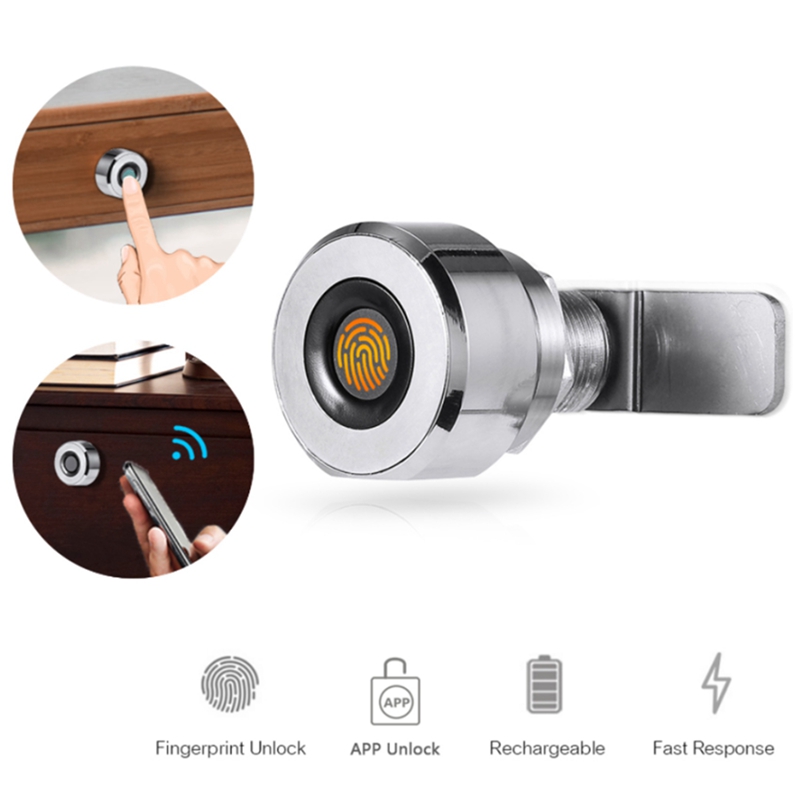 Kast Lock Digitale Vingerafdruk Slot Ladeblokkerin... – Vicedeal