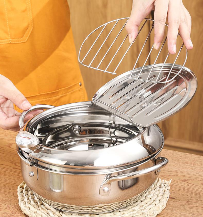 Kitchen Home Cooking Tools Deep Fryer Fried Chicke... – Vicedeal