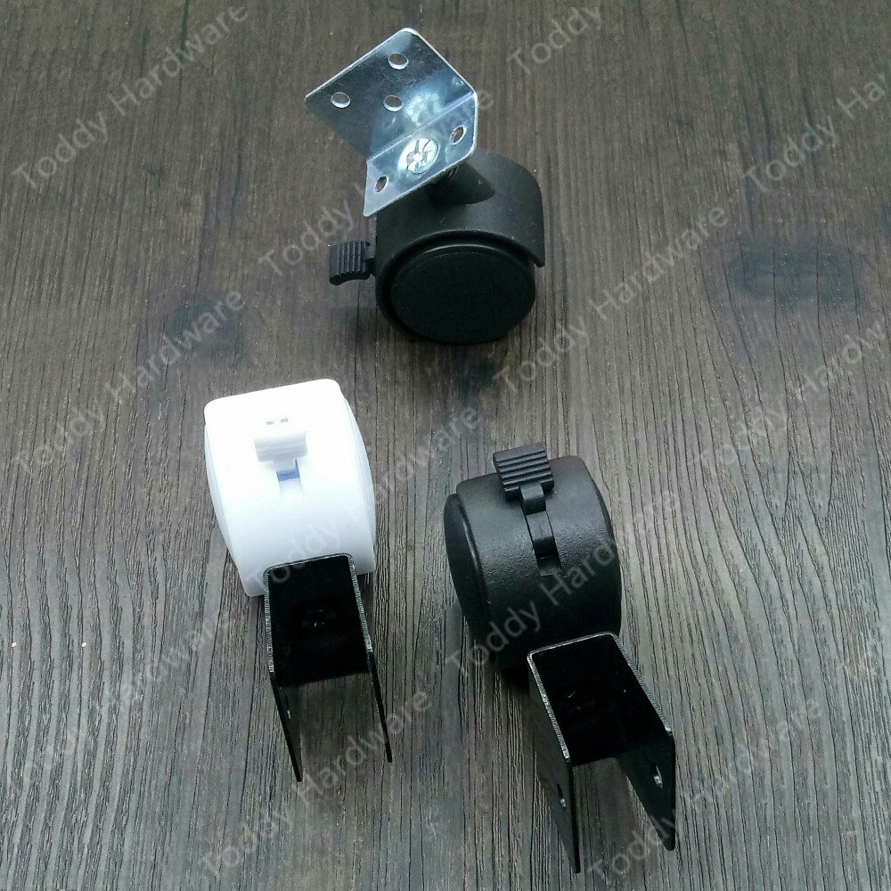4pcs 1.5 inches Black/White Half / Full Hold Swive... – Vicedeal