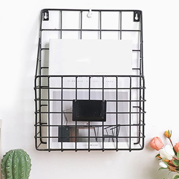 Rustic Country Style Wire Wall Mount Hanging File ... – Vicedeal