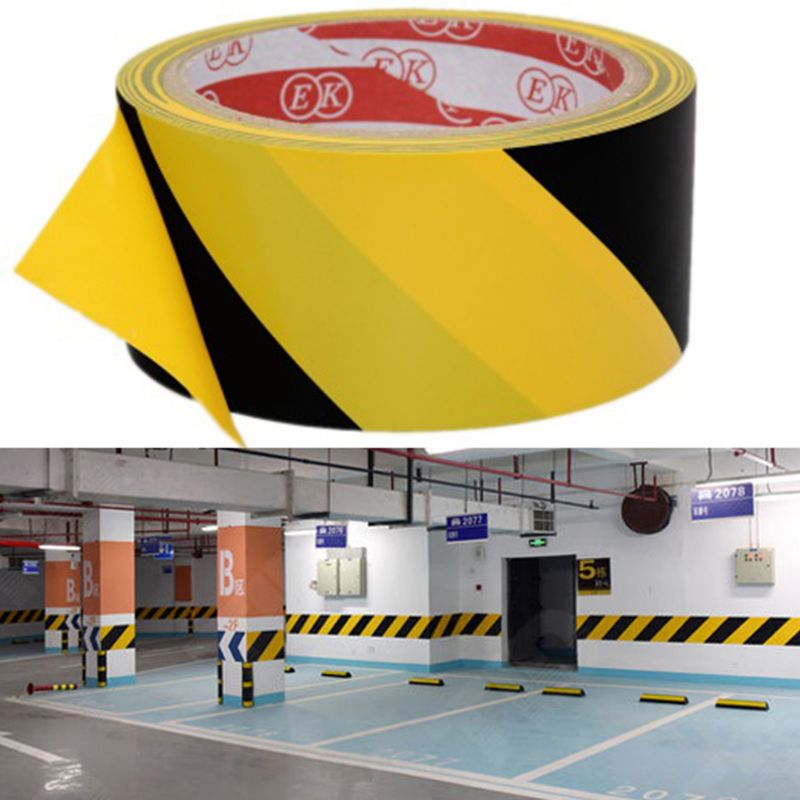 High Strength Adhesive Sticker Black Yellow Safety... – Vicedeal