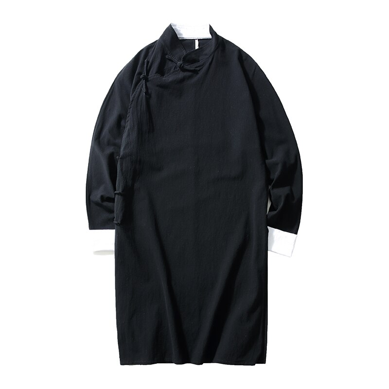 Chinese Style Clothes Tang Suit Cotton Line Long O... – Grandado