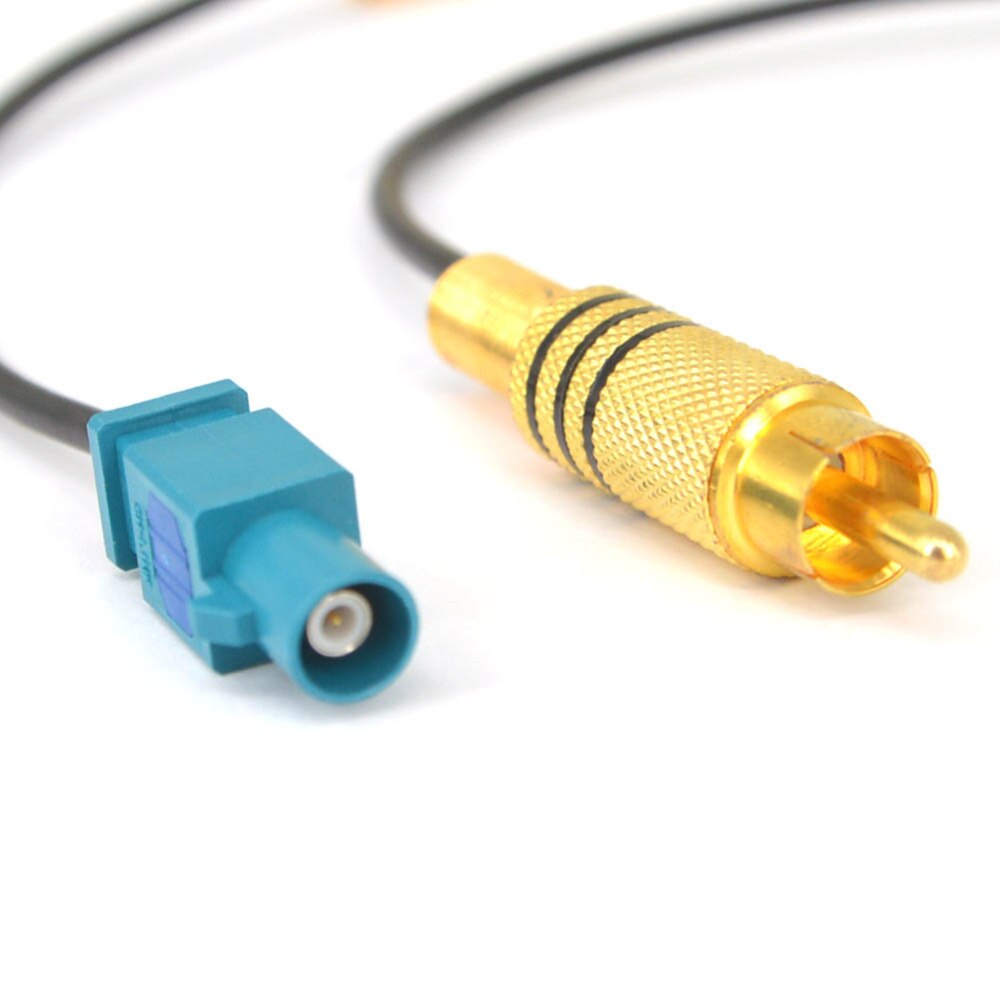 Fakra to RCA Cable RCA Male to Blue Fakra Z Male C... – Grandado