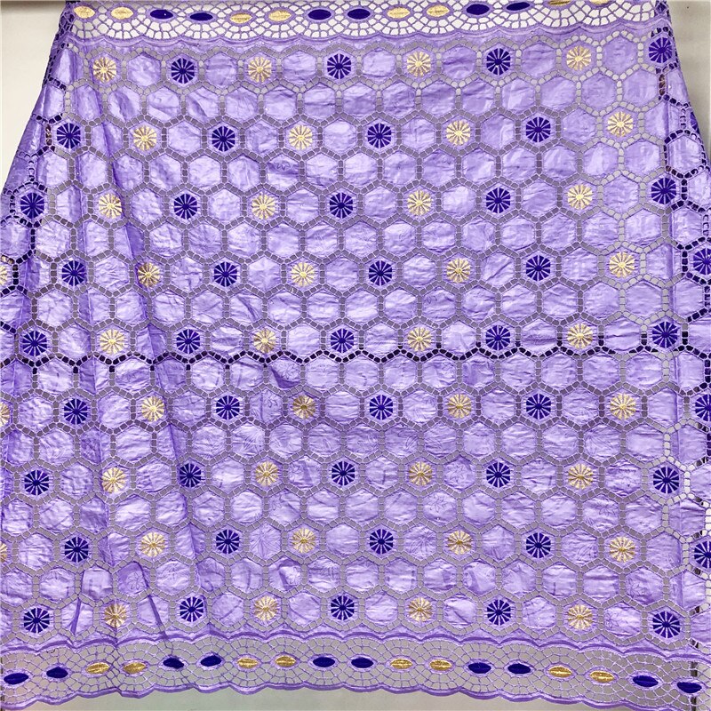 bazin brode african basin riche fabric with embroi... – Grandado