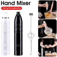 Elektrische Melkopschuimer Handheld Mixer Garde Op... – Grandado
