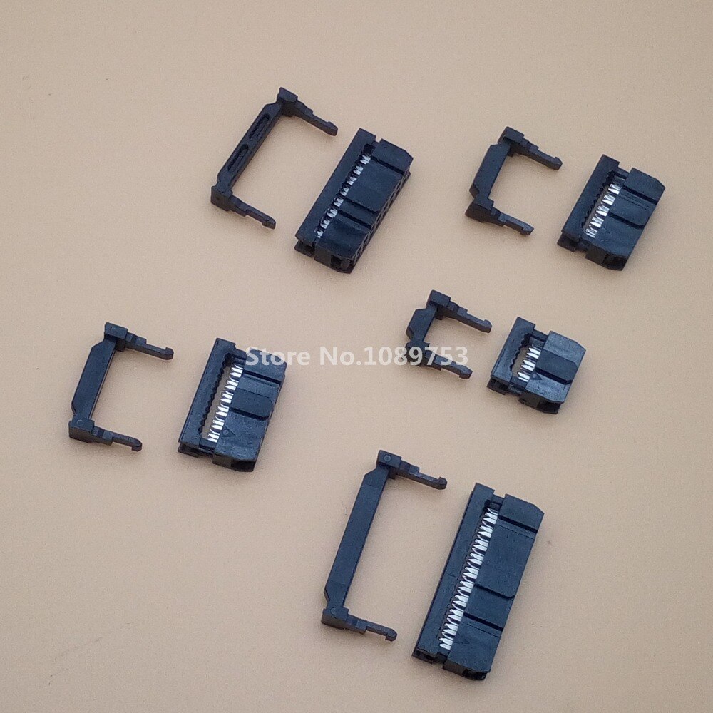 20pcs JTAG IDC Socket Kit 2.54mm ISP Plug Female D... – Grandado