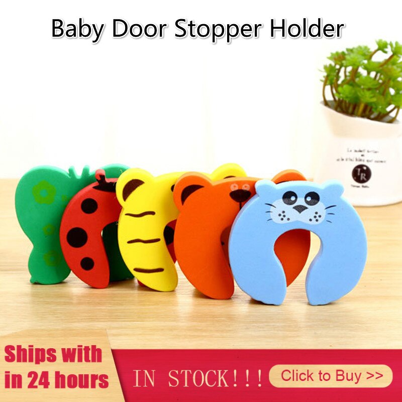 5Pcs Door Stopper Holder Lock Safety Finger Home K... – Grandado