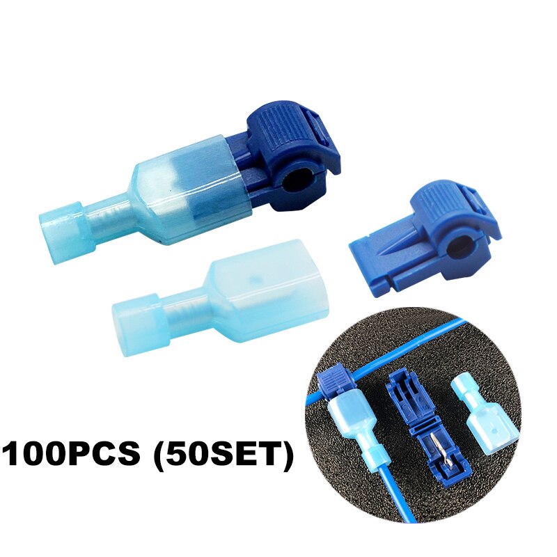 60/100PCS Quick Electrical Cable Connectors Snap S... – Vicedeal