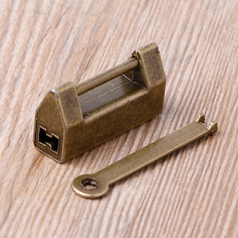 Vintage Brass Padlock for Jewelry Wooden Box Catch... – Grandado