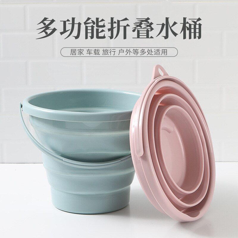 Household Hand Collapsible Bucket Plastic Bucket P... – Grandado