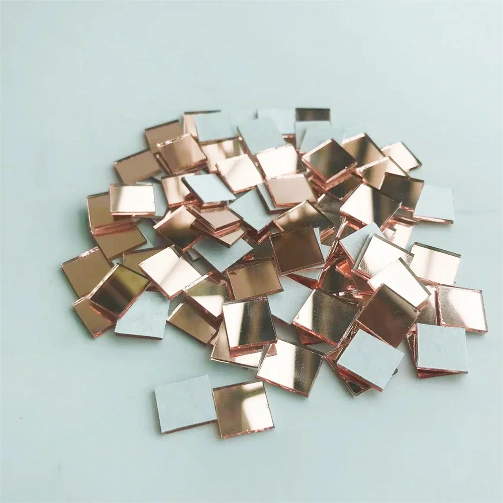100PCS DIY Disco Ball Glass Mirror Sticker Self Ad... – Vicedeal
