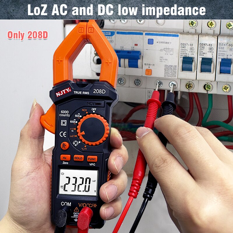 Digital Multimeter Clamp Meter 4000/6000 Counts Au... – Vicedeal