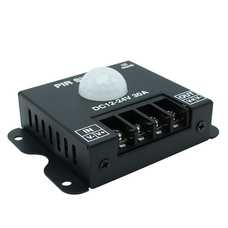 Schwarz DC12V-24V 30A PIR Schalter, Sensor Schalte... – Grandado