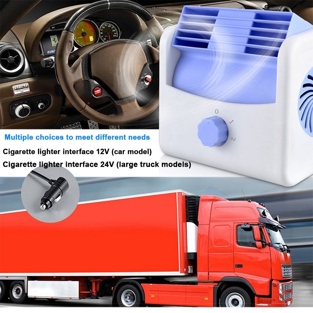 Car air conditioner car mute leafless air conditio... – Grandado