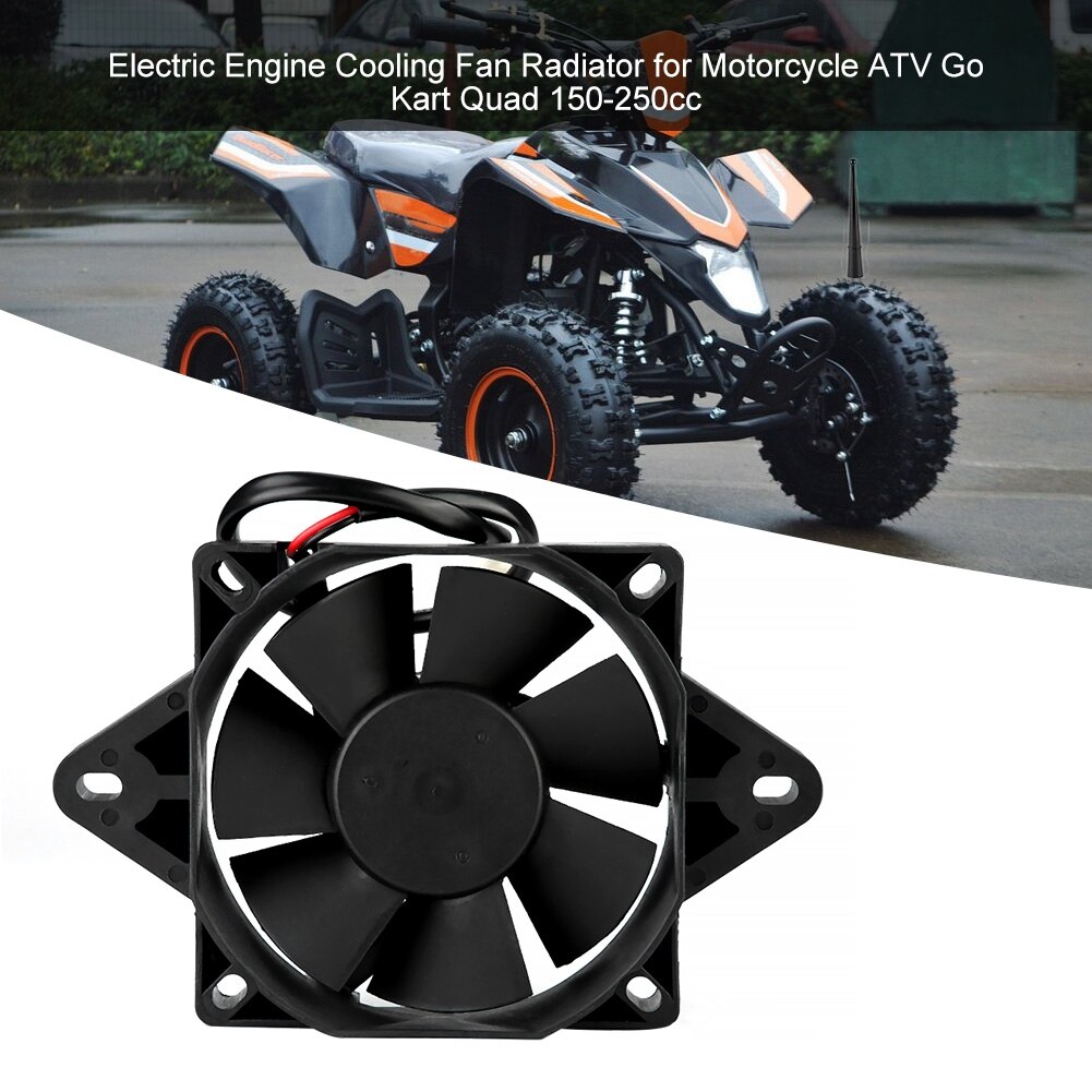 Electric Engine Cooling Fan Radiator for Motorcycl... – Grandado