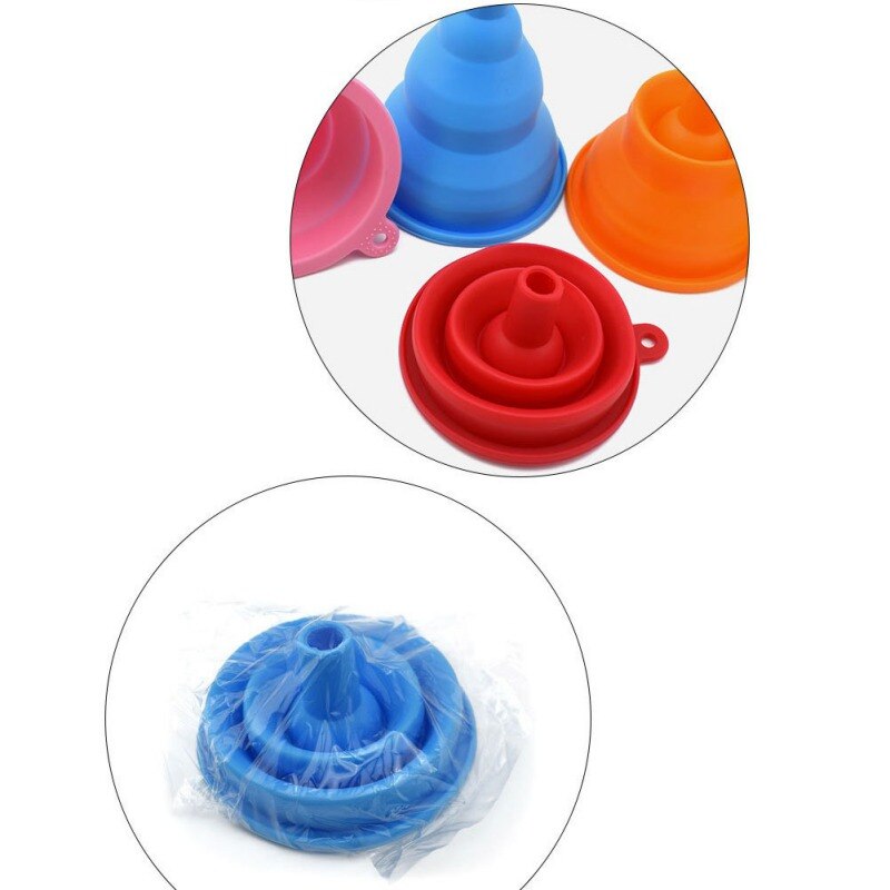 Mini Opvouwbare Trechter Silicone Inklapbare Trech... – Vicedeal