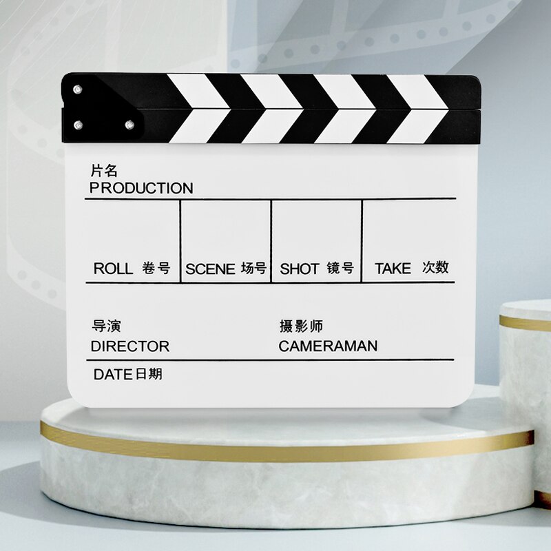 Director Video Scene Clapperboard Clapper Board Ac... – Grandado