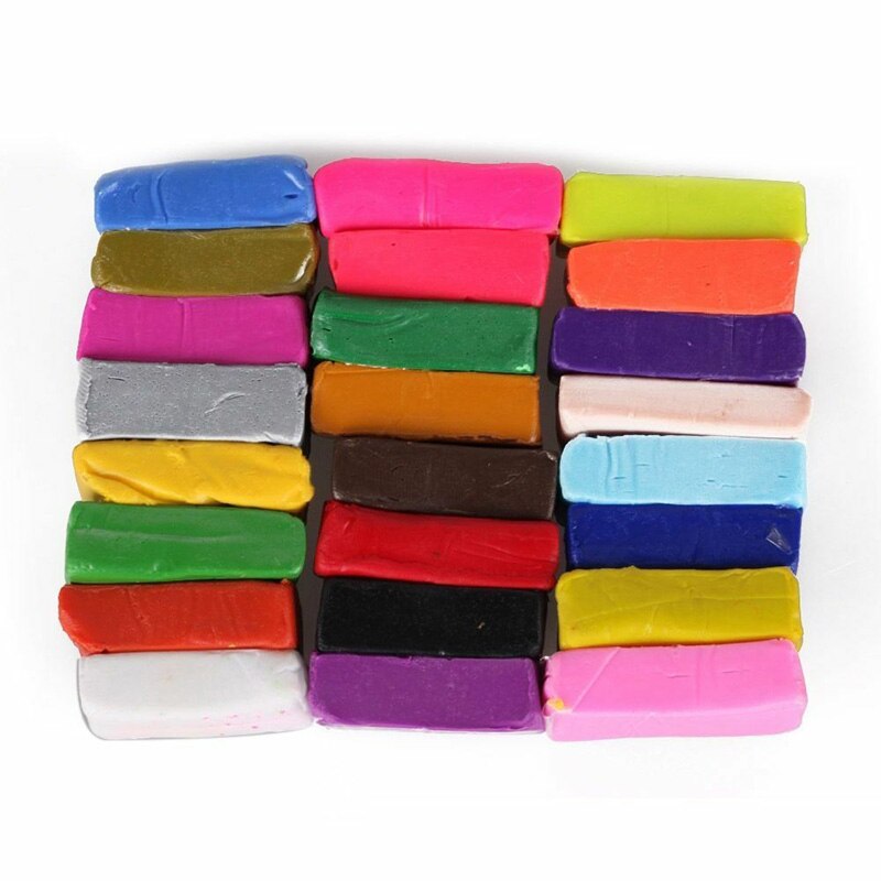 32pcs/set Mixed Colors Soft Polymer Clay Oven Baki... – Grandado