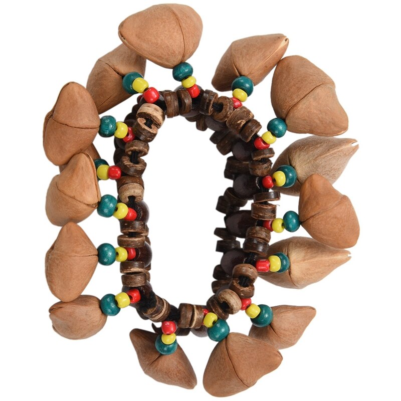 Handmade Nuts Shell Bracelet Handbell for Djembe A... – Grandado