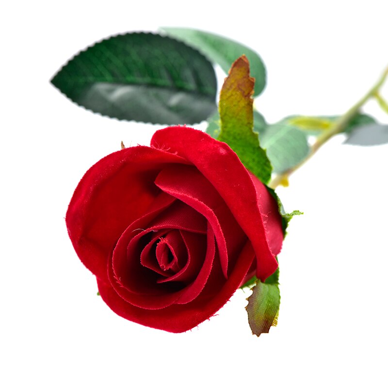 Artificial Red Rose Flower Wedding Bridal Bouquet ... – Grandado