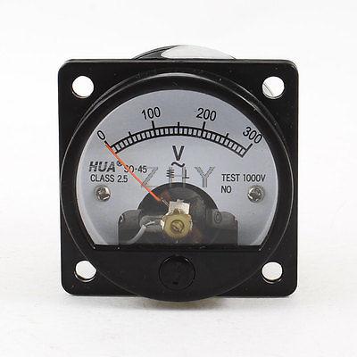 AC 0-300V Fine Tuning Dial Panel Analoge Voltage M... – Vicedeal