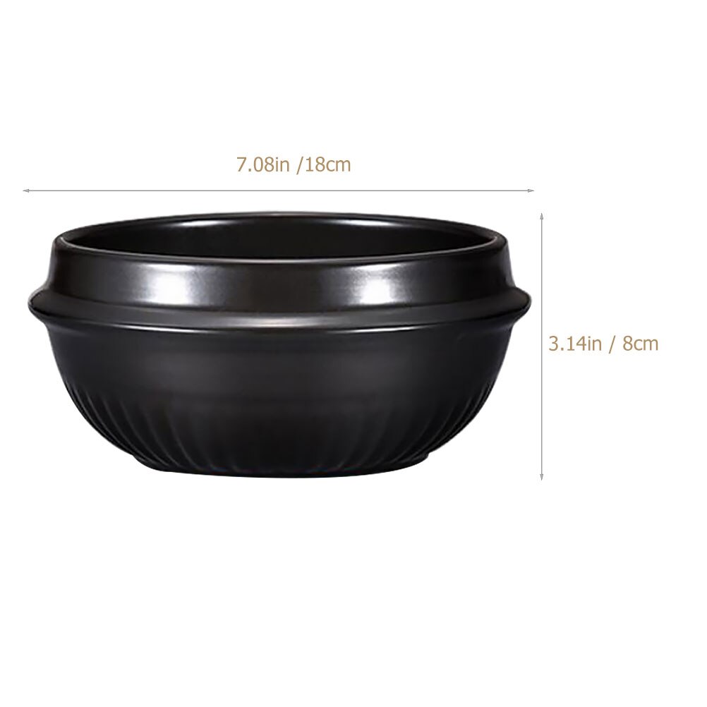 1 Set Ceramic Casserole Non Stick Bibimbap Pot Bra... – Grandado