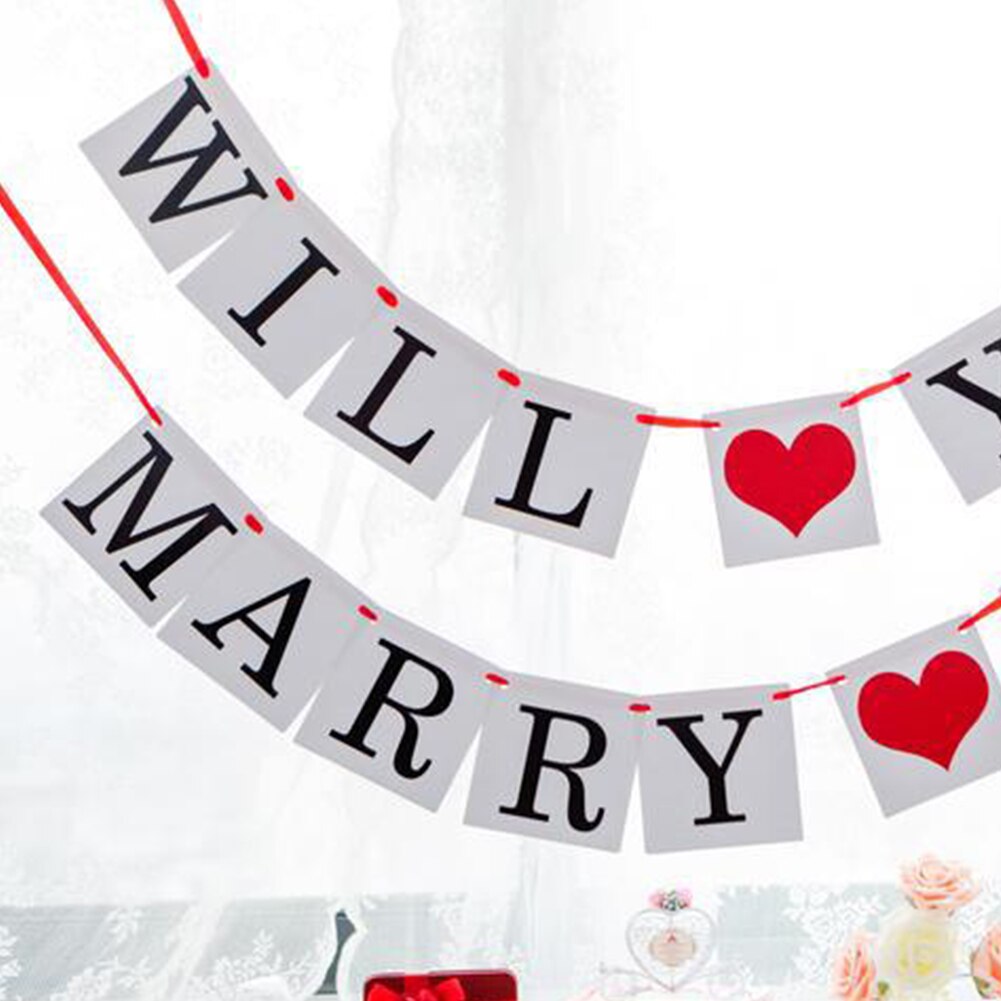 Marriage Proposal Heart Festival Birthday Valentin... – Grandado
