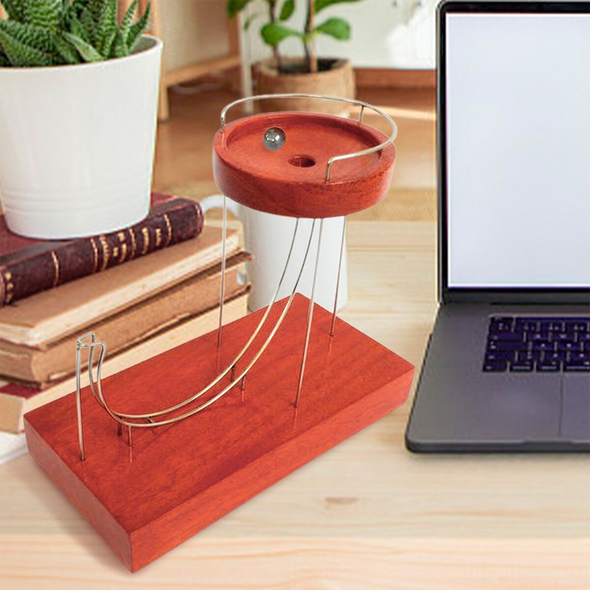 Kinetic Art Perpetual Motion Machine Stress Relief... – Grandado