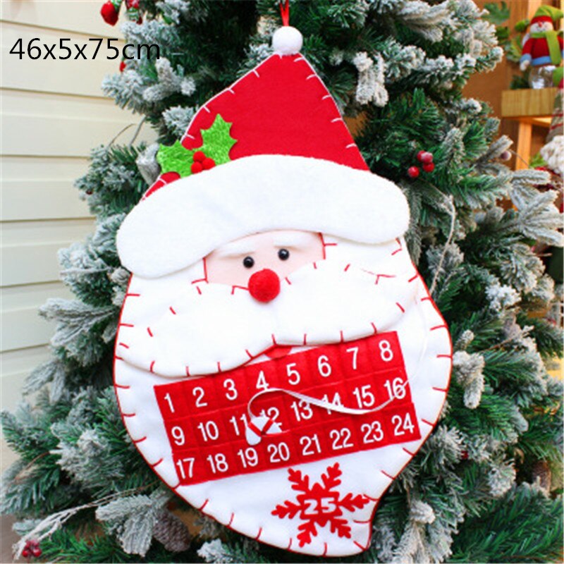 Christmas Advent Calendars Santa Claus Calendar De... – Grandado