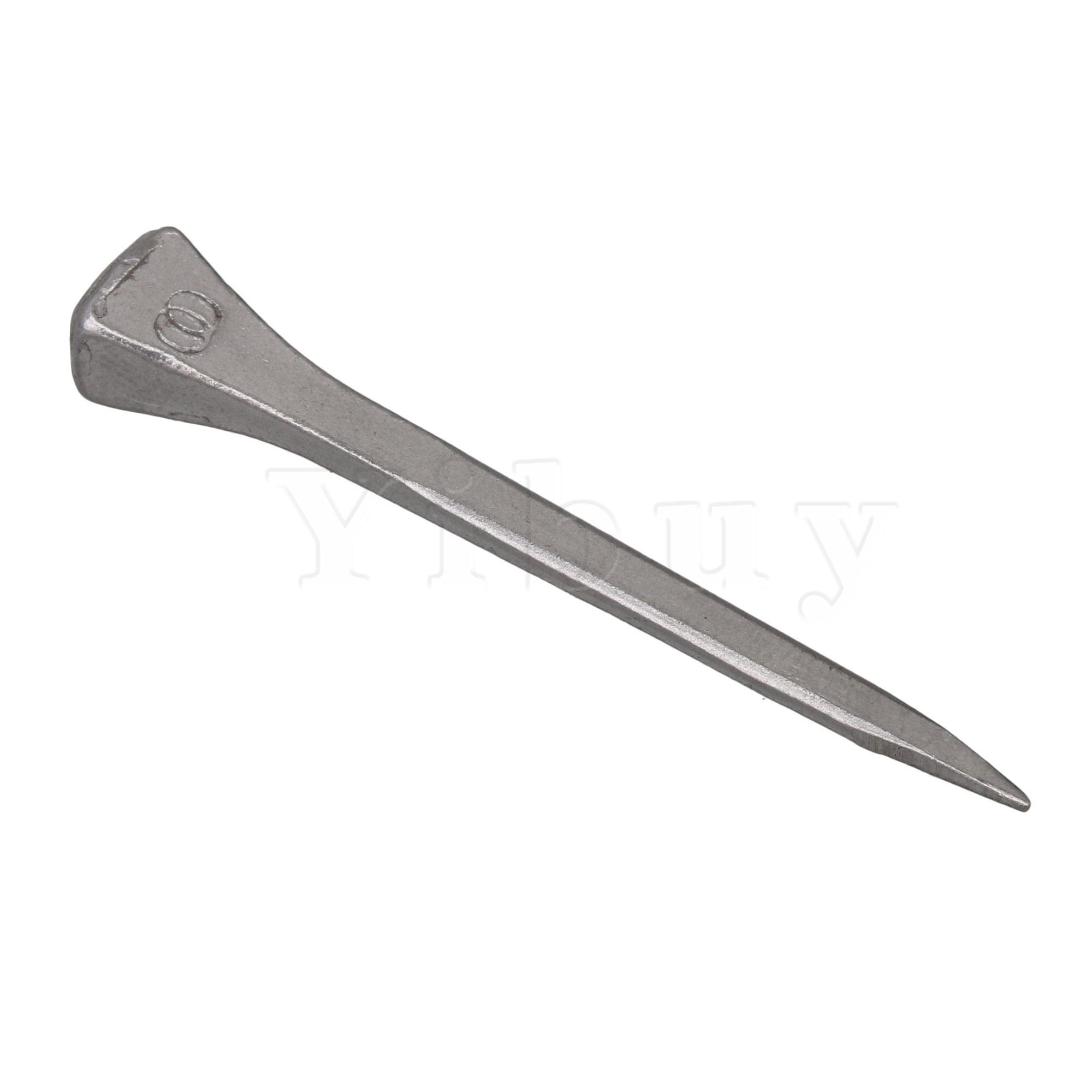 50 x Horseshoe Nails E4 4.75cm Nickel Shoe Nail fo... – Grandado