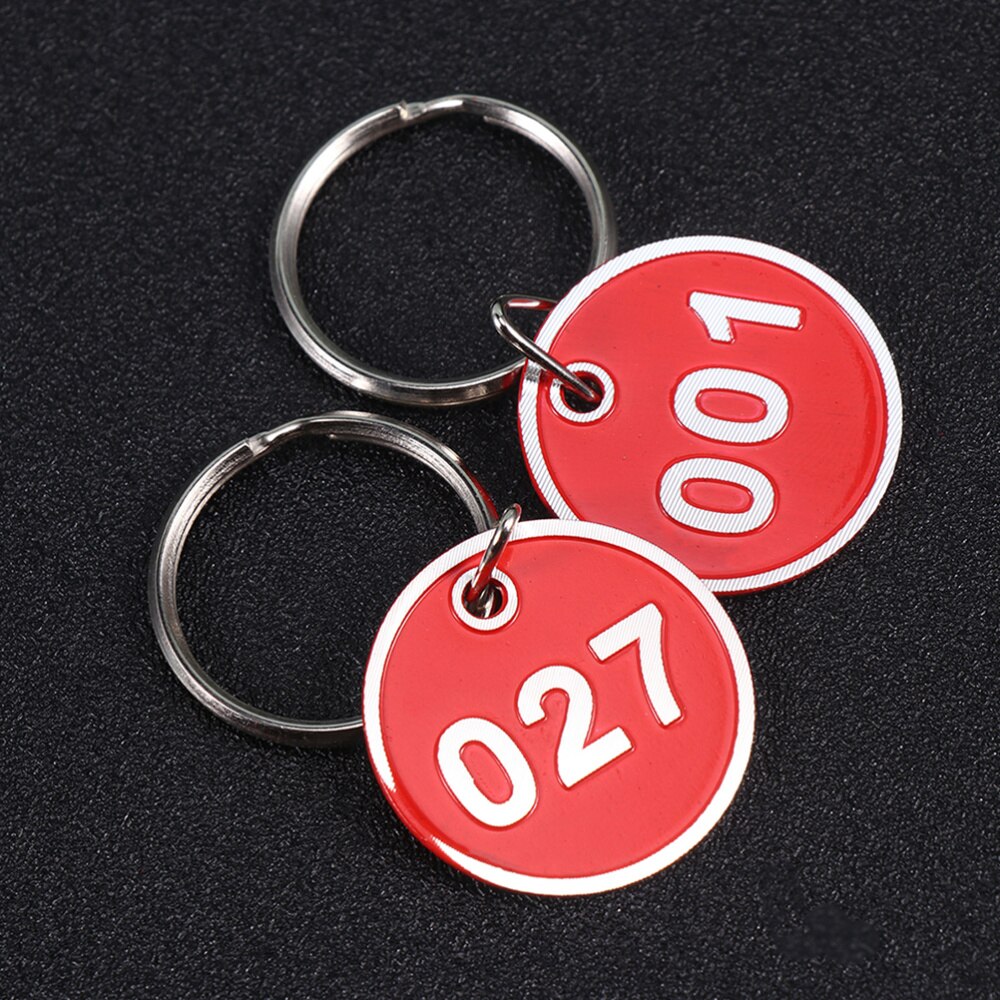 50 Pcs Number Pendant Tags Practical Metal Numbers... – Grandado