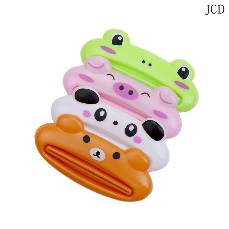 Jcd 1 stk dyr let tandpasta dispenser plast tandpa... – Grandado