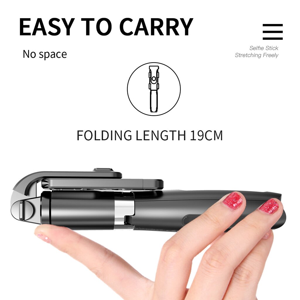 Bluetooth Selfie Stick Tripod Mini Extendable 100c... – Grandado
