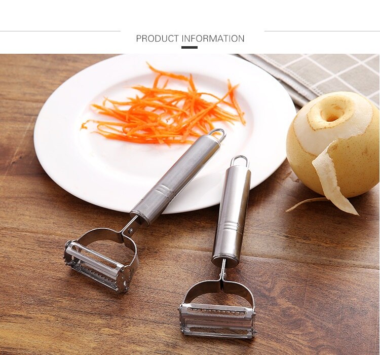 Dual Dunschiller Snijder Sharp Rvs Julienne Dunsch... – Grandado