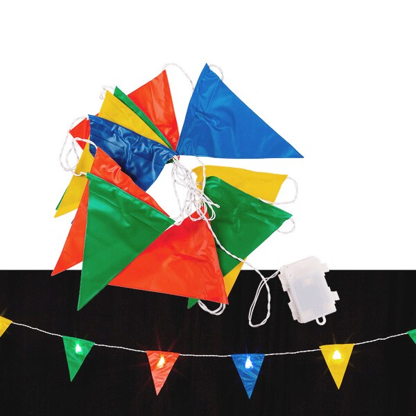 LED Bunting Garland (8 LED) – Vicedeal